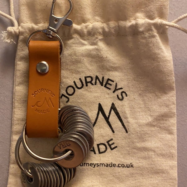 Travel Keychain & Country Tokens, Gifts for a Traveler, Traveller ...