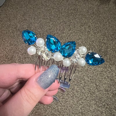 Pearl Hair Comb Bridal Hair Comb Wedding Hair Piece Crystal - Etsy