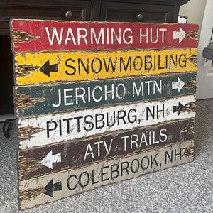 Acadia National Park Wood Sign Set Rustic Bar Harbor Maine - Etsy