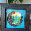 Mountain 3D Shadow Box Paper Cutting Templates Papercut Crafting Svg ...