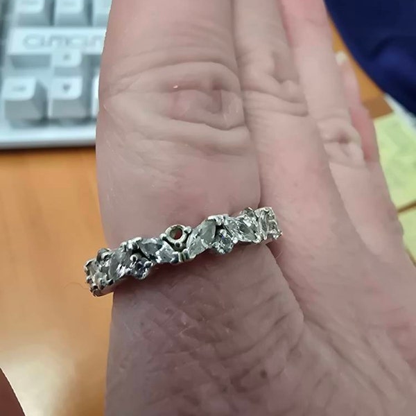 Vintage Star Sapphire Engagement Ring, Branch Leaf Blue Wedding Ring ...