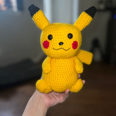 Crochet PDF Pattern Super Easy Tutorial Cute Pikachu Amigurumi Crochet ...
