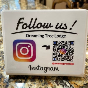 Book Your Next Stay QR Code Reservation Sign set of 2 | Etsy