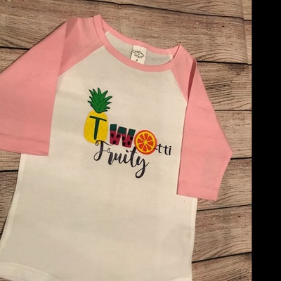 Two-tti Fruity Svg, Dxf, Eps, and Png. Two-tti Fruity Birthday Svg ...