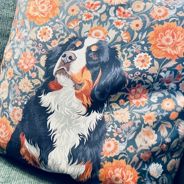 Australian Shepherd Botanical Blanket - Cozy Velveteen Plush Throw ...