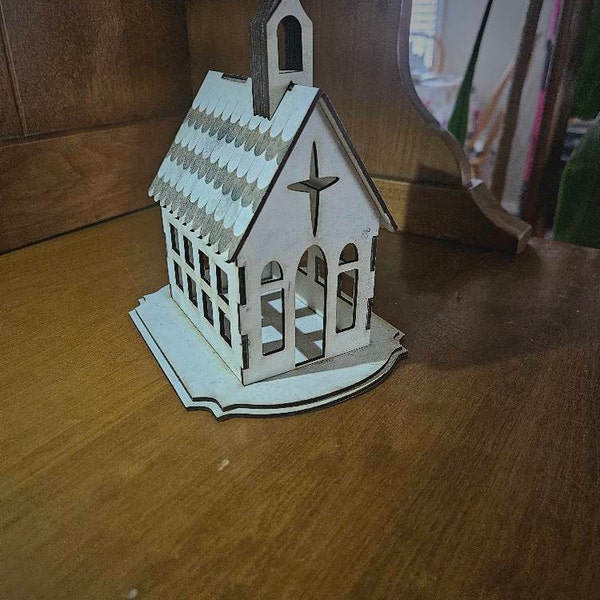 Download 3d Church Faith / Christian / Religious Decor / Glowforge ...