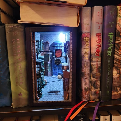 Booknook Chamber of Secrets Magic Book Nook Library Decor - Etsy