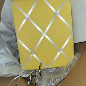 Navy Memory Board Dark Blue Pin Board Navy Fabric Ribbon Board Dark ...