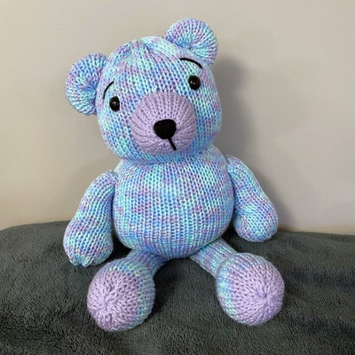 Teddy Bear Circular Knitting Machine Pdf Pattern (Download Now) - Etsy