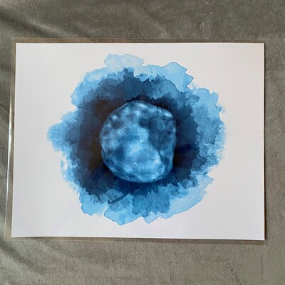 IVF Embryo Art, Watercolor Fertility Print, Baby Keepsake Art, Custom ...