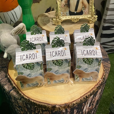 Ice Cream Theme Carton Party Favor Box. Ice Cream Theme Treat Boxes ...