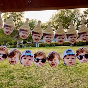 Custom Face Photo Banner Personalized Birthday Banner 18th | Etsy