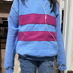 Frisk Shirt, Undertale Shirt, Frisk Sweatshirt, Costume, Cosplay Shirt ...