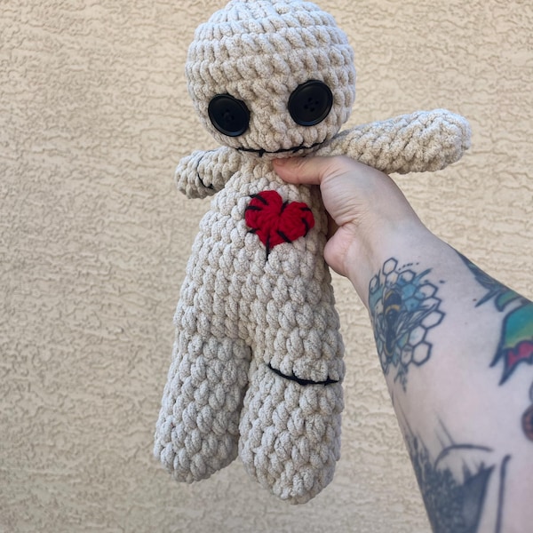 Hexley the Voodoo Doll Crochet Pattern PDF - Etsy