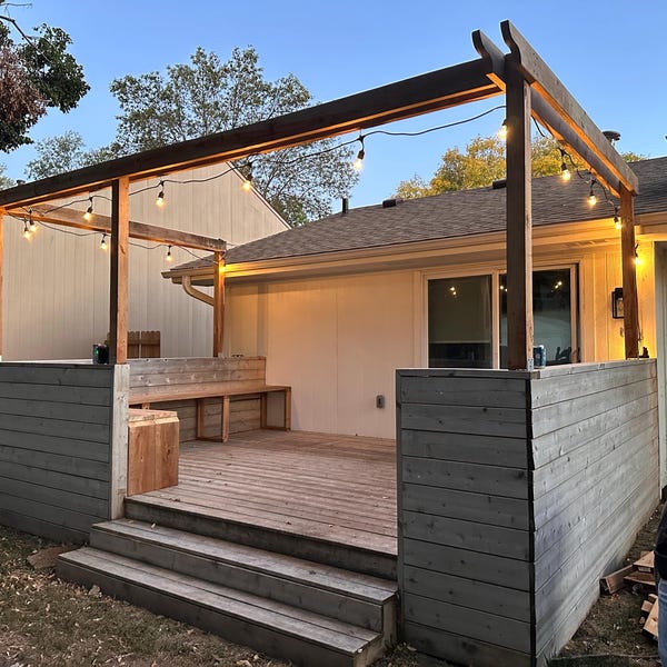 Stair Stringer Template | Five (5) Steps for 2x10 Lumber - Etsy