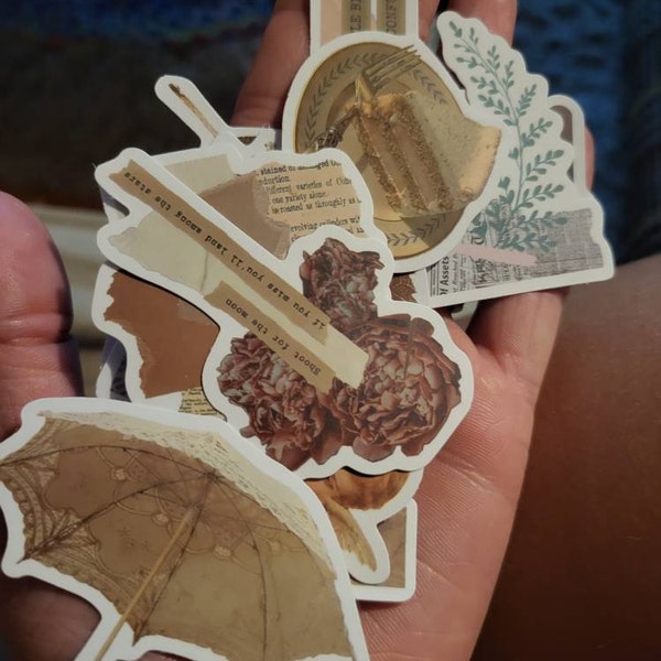 Dark Academia Stickers Pack | Water Resistant | Laptop Stickers | Water ...