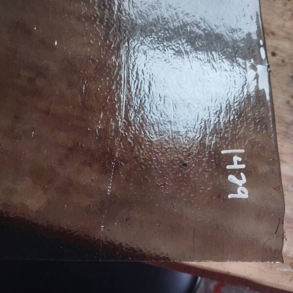 90 COE "brown Transparents" Bullseye Glass Sheets. *choice of 4 Colors ...