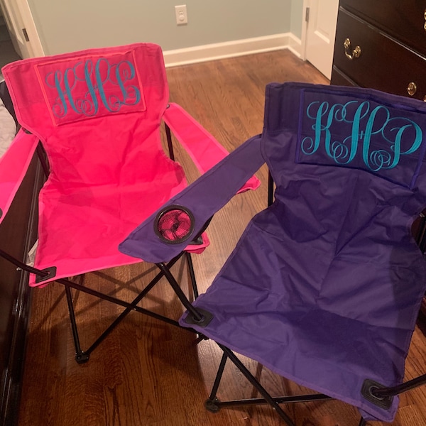 Custom Outdoor Furniture - Monogram Gift - Personalized Adult Folding ...