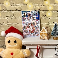 Miniature Memory Game for Fashion Dolls Bjd Dolls and Dollhouse Diorama ...