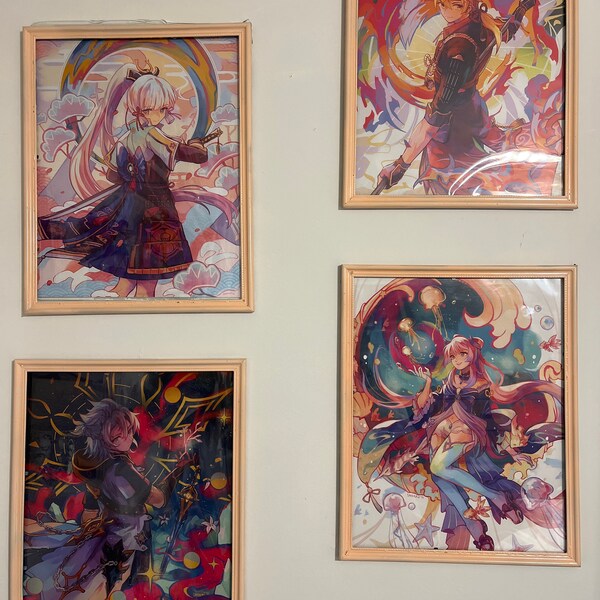 Genshin Impact Kokomi Print 11x14" - Etsy