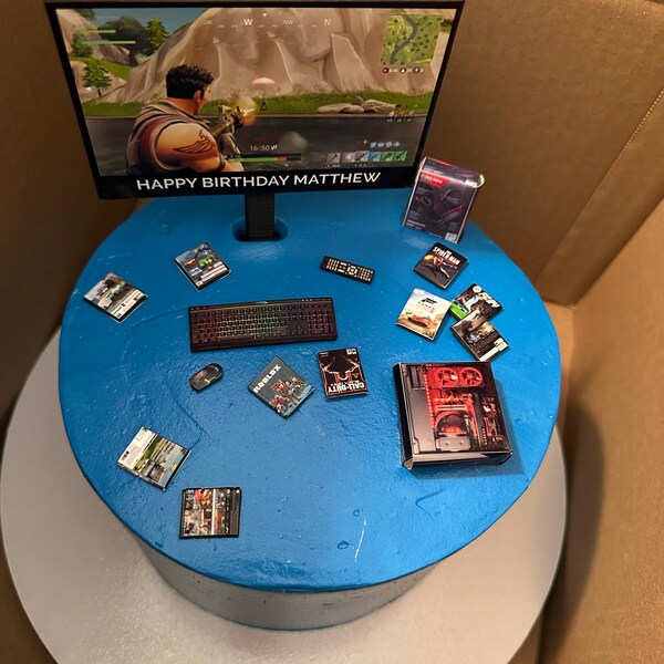 PERSONALISED Wedding Cake Toppers | GAME OVER PS4 Bundle | Funny ...