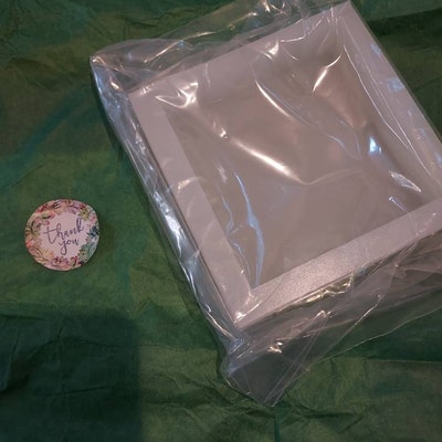 Deep Square Silicone Mold Shiny With Sharp Corners / Paperweight Square ...