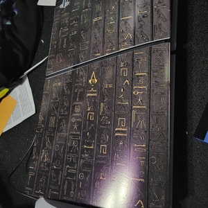 Red Abstract Watercolor Asus ROG Ally Skin, Protective ROG Ally Console ...