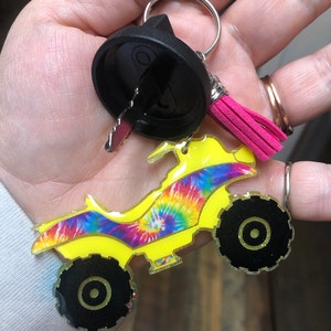 Custom Glow in the Dark Two Seat Side by Side UTV Keychain. - Etsy