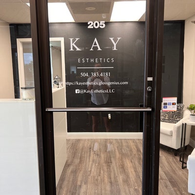 Customizable Window Decal / Your Company Name or Logo Storefront Vinyl ...