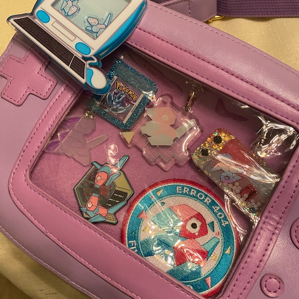 Porygon Cyber Shaker Acrylic Charm - Etsy