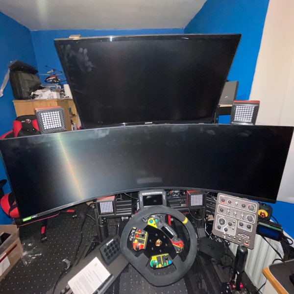 6.8'' Sim Racing Dash Display DDU 10.7 28leds Fanatec Simucube - Etsy