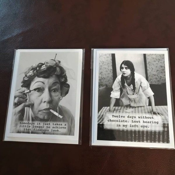Potatoes: Vintage Photograph Greeting Card; Sassy, Humorous, Funny ...