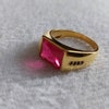6.20 Carat Natural Ruby Ring/handmade Birthstone Ring for Men Women/925 ...