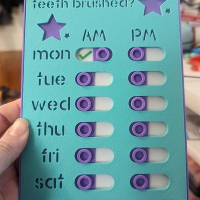 Sliding Chart, Routine Chart, Daily Checklist, Kids Daily Tasks, Daily ...