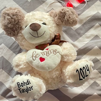 Personalized Teddy Bears-stuffed Bear-my First Teddy Bear-birthday Gift ...