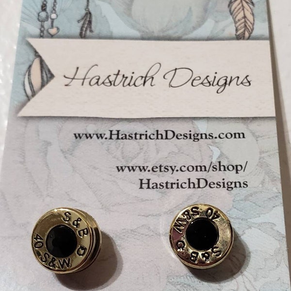Handmade Bullet Post Earrings, Bullet Stud Earrings, Bullet Earrings ...