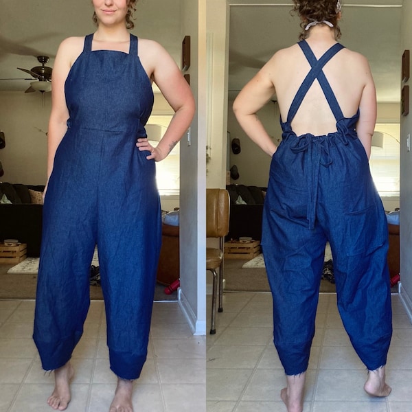 Otis Overalls PDF Sewing Pattern - Etsy