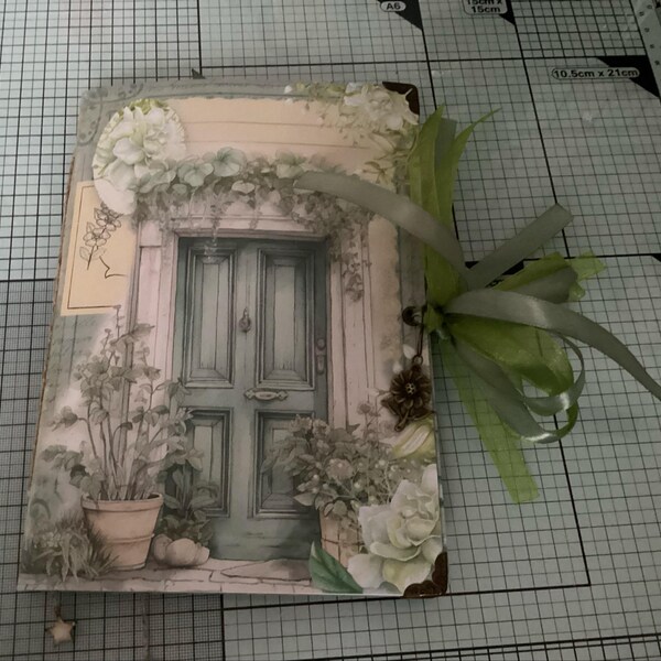 Yellow and Blue Bonanza Junk Journal and Ephemera Kit, Collage, Vintage Printable Paper, Journal ...