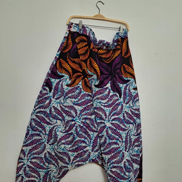 Harem Trousers Pattern and PDF Sewing Tutorial, Size XS - Etsy