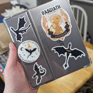 Sticker Fourth Wing Fantasy Sticker Bookish Sticker Booktok Gift for ...