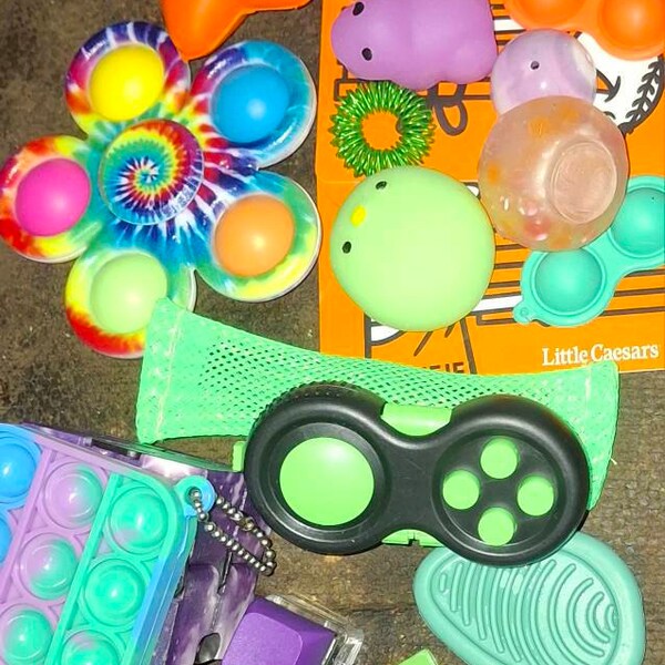 Fidget Sensory Stress Toy Surprise Grab Bags Fun Fidgets Decompression ...
