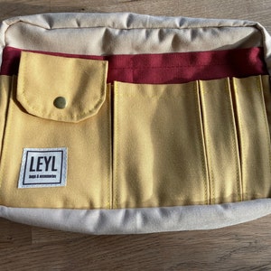 Customized Canvas Planner and Journal Pouch for Journal Supplies, Small ...