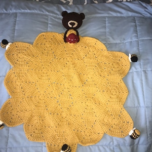 CROCHET PATTERN Ted the Bear Crochet Amigurumi Teddy Bear Lovey ...