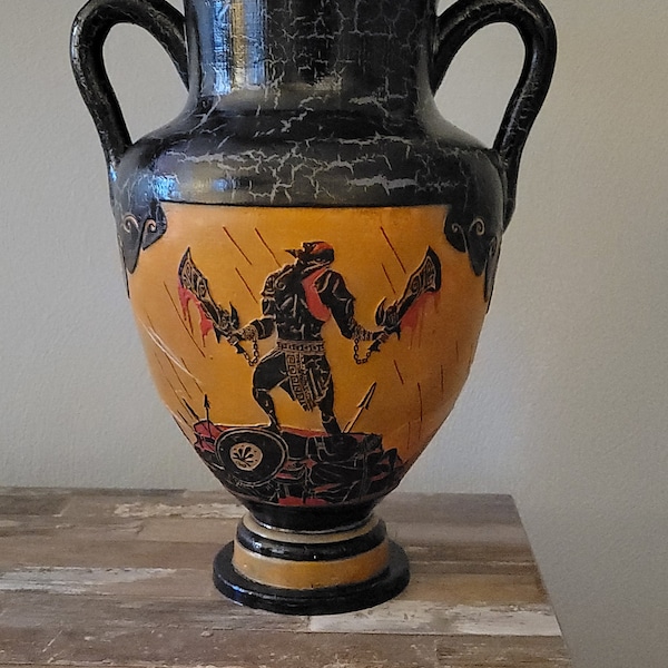God of War Kratos Vase - Etsy