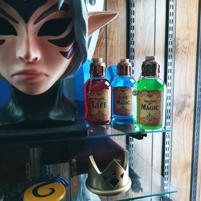 The Legend of Zelda Red, Green and Blue 3 Potion Bundle Inspired by the ...