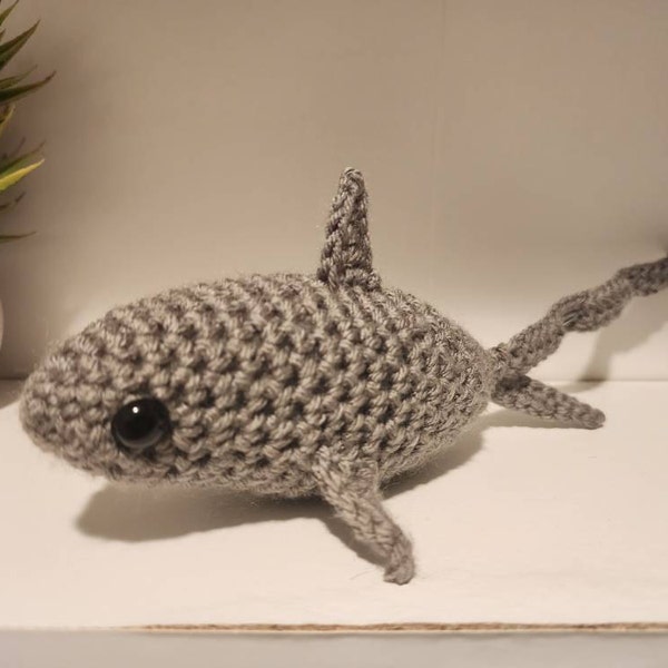 Thresher Shark Crochet Pattern | Anxious Shark Amigurumi PDF | LOW SEW ...