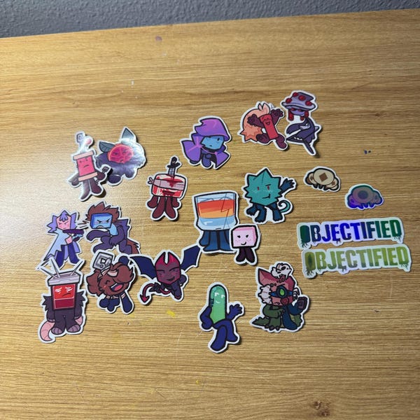 Fuzzball + Sharps Sticker Pack - Etsy