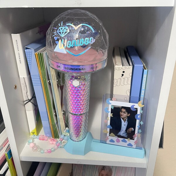 Seventeen Light Stick Wrist Strap - SVT Hip Hop Unit - Beaded Keychain ...