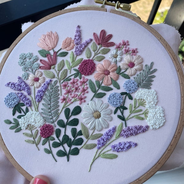 Rainbow Array PDF Pattern, Embroidery Digital Download - Etsy