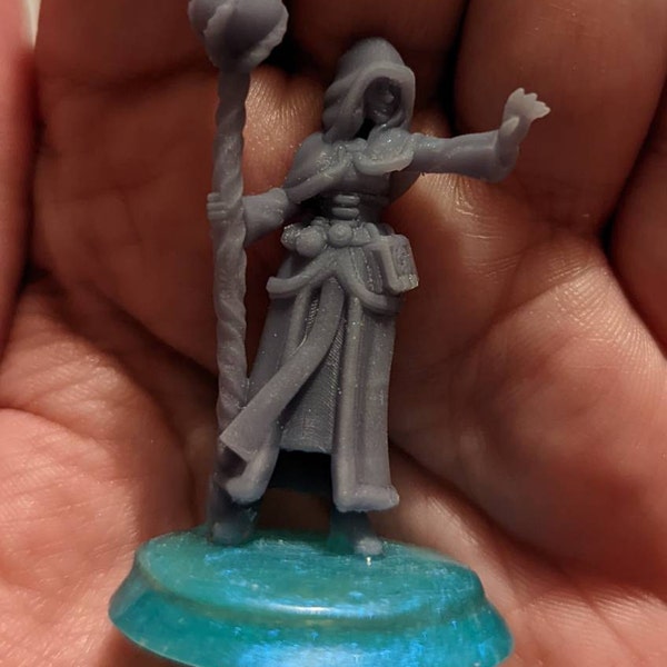 28mm Wizard Dnd Miniatures Dungeons & Dragons Miniatures Pathfinder ...